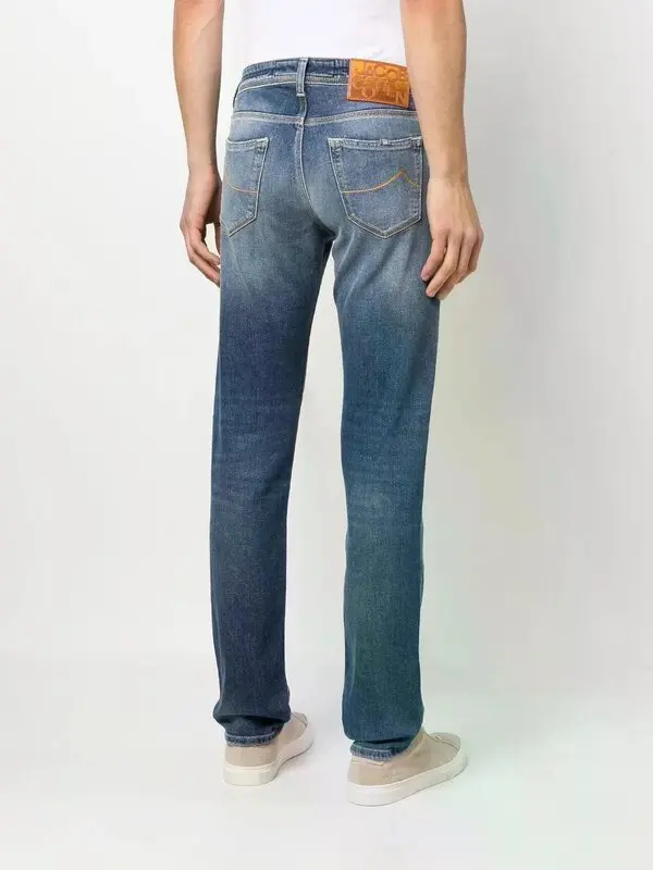Jacob Cohen Slim Straight-leg Jeans