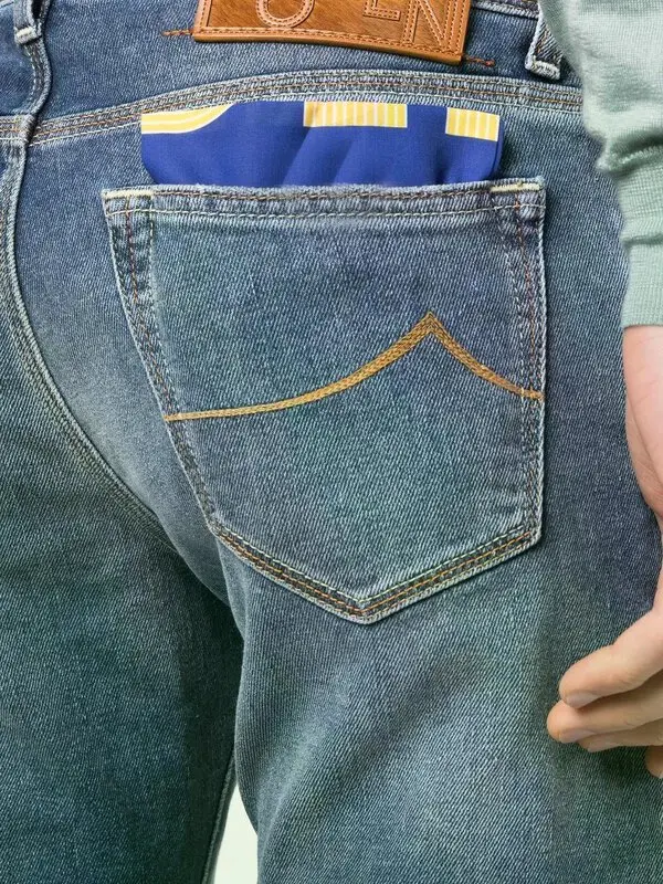 Jacob Cohen Slim Straight-leg Jeans