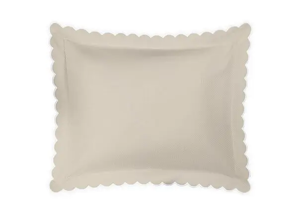 MATOUK Diamond Pique Sham - Dune