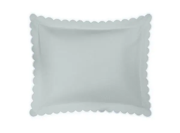 MATOUK Diamond Pique Sham - Pool