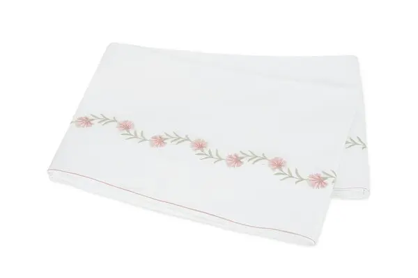 MATOUK Daphne Flat Bed Sheet - Peony