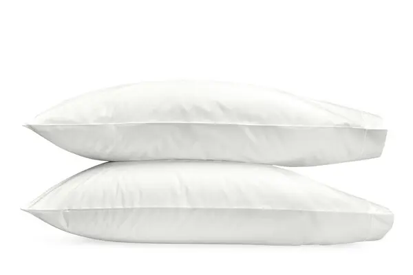 MATOUK Ceylon Satin Stitch Pillowcase - Bone