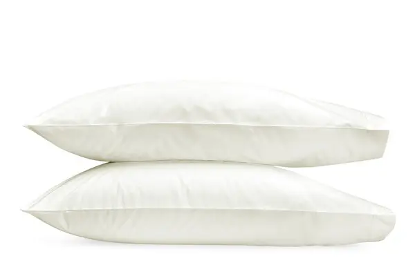 MATOUK Ceylon Satin Stitch Pillowcase - Ivory