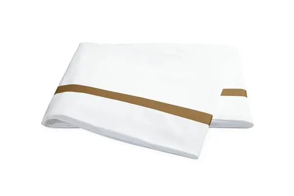 MATOUK Lowell Flat Bed Sheet - Bronze