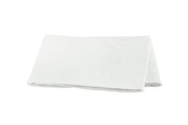 MATOUK Ceylon Satin Stitch Flat Bed Sheet - Bone
