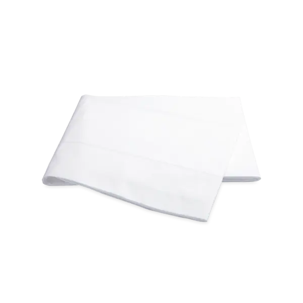 MATOUK Luca Hemstitch Flat Sheet - Percale
