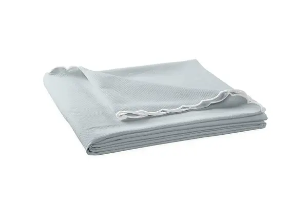 MATOUK Diamond Pique Coverlet - Pool