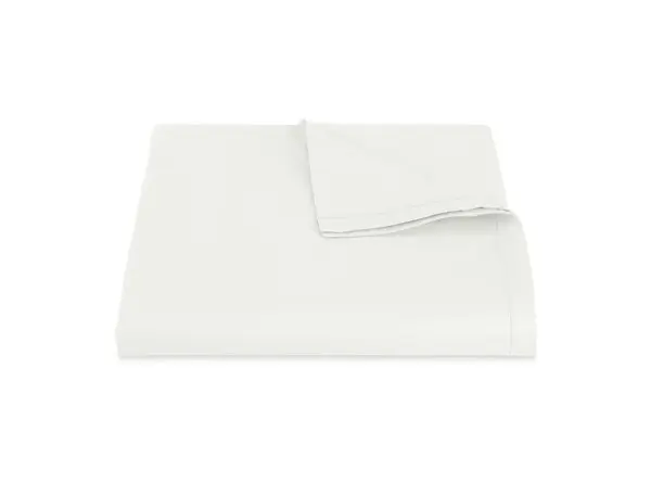 MATOUK Luca Satin Stitch Duvet Cover - Bone