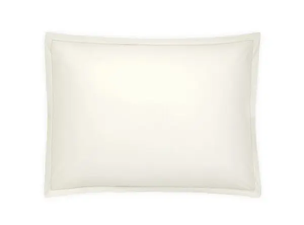 MATOUK Luca Satin Stitch Sham - Ivory