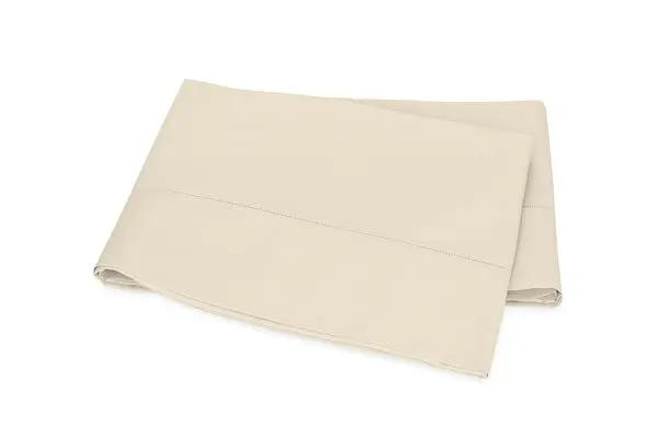 MATOUK Milano Hemstitch Flat Bed Sheet - Dune