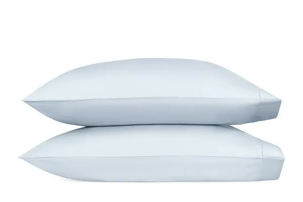 MATOUK Milano Hemstitch Pillowcase - Sky