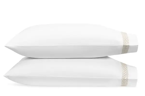 MATOUK Schumacher Astor Braid Pillowcase - Dune