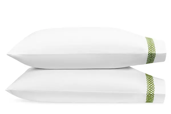 MATOUK Schumacher Astor Braid Pillowcase - Grass
