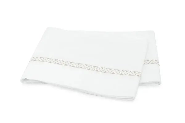 MATOUK Schumacher Prado Flat Bed Sheet - Dune