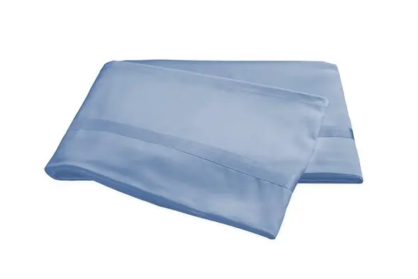 MATOUK Nocturne Flat Bed Sheet - Azure