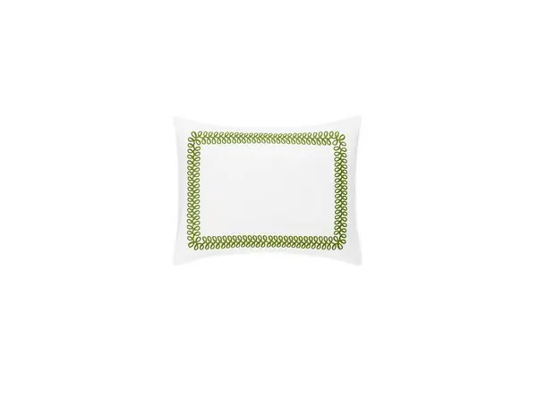 MATOUK Schumacher Astor Braid Sham - Grass
