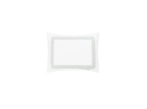 MATOUK Schumacher Astor Braid Sham - Silver