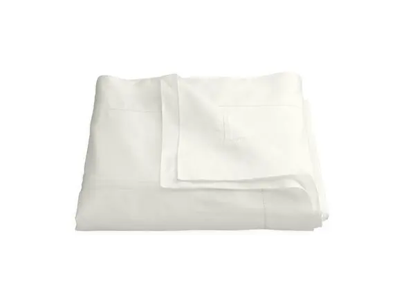 MATOUK Nocturne Hemstitch Duvet Cover - Bone