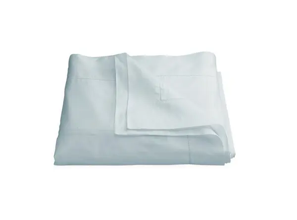 MATOUK Nocturne Hemstitch Duvet Cover - Pool