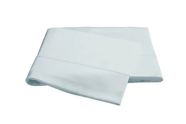 MATOUK Nocturne Hemstitch Flat Bed Sheet - Pool