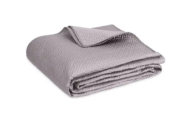 MATOUK Basketweave Quilt - Deep Lilac