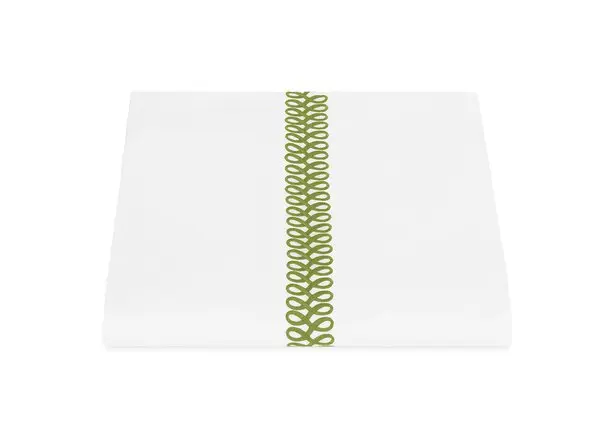 MATOUK Schumacher Astor Braid Duvet Cover - Grass
