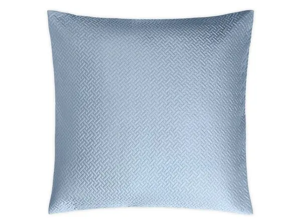 MATOUK Basketweave Quilted Sham - Hazy