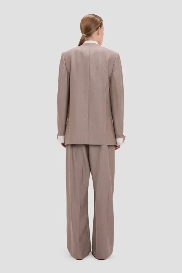 Victoria Beckham Collarless Jacket