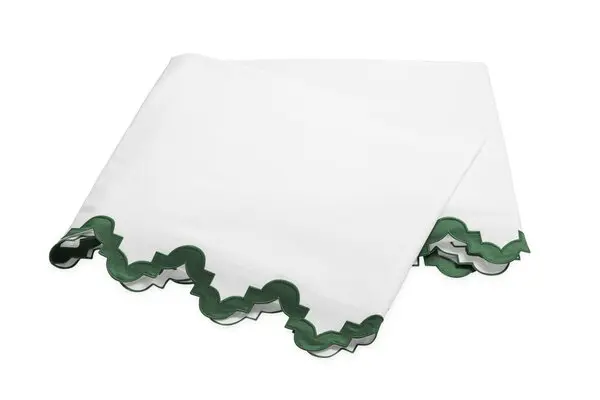 MATOUK Aziza Flat Bed Sheet - Green