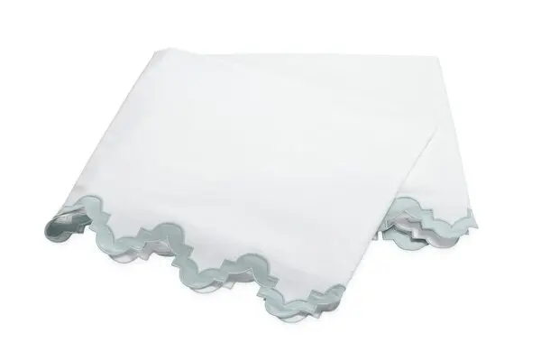 MATOUK Aziza Flat Bed Sheet - Pool
