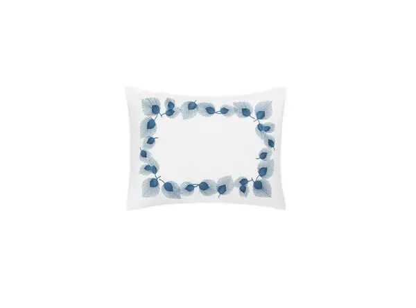 MATOUK Feather Sham - Navy
