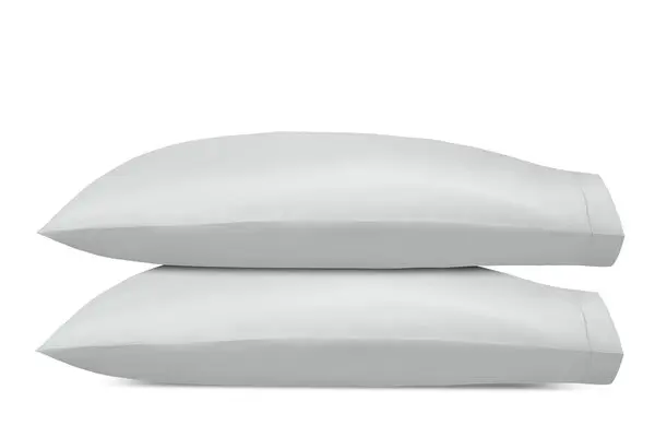 MATOUK Talita Satin Stitch Pillowcase - Silver