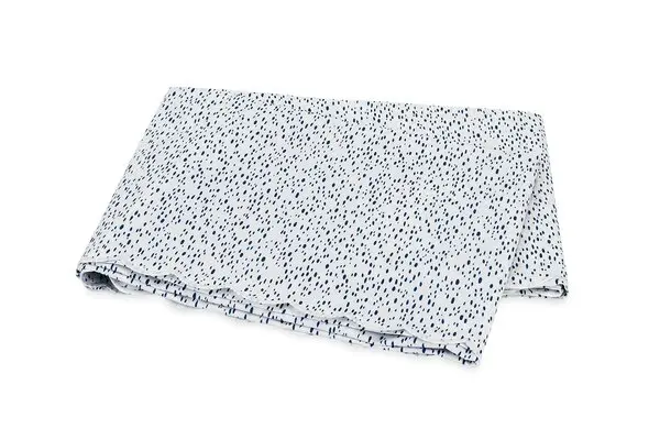 MATOUK Schumacher Celine Flat Bed Sheet - Prussian