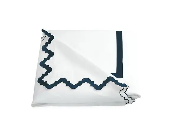MATOUK Aziza Duvet Cover - Navy