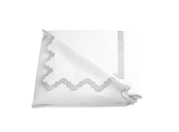 MATOUK Aziza Duvet Cover - Silver