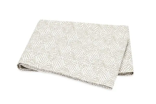 MATOUK Schumacher Duma Diamond Flat Bed Sheet - Dune