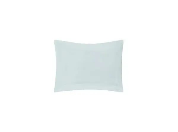 MATOUK Elliot Diamond Pique Sham - Pool