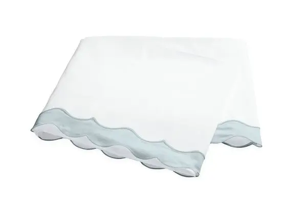 MATOUK Lorelei Flat Bed Sheet - Pool