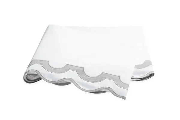 MATOUK Mirasol Flat Bed Sheet - Silver