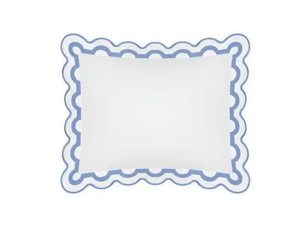 MATOUK Mirasol Sham - Azure