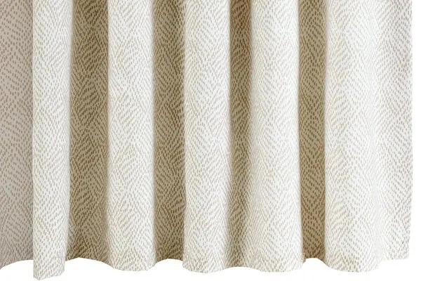 MATOUK Schumacher Duma Diamond Shower Curtain - Dune