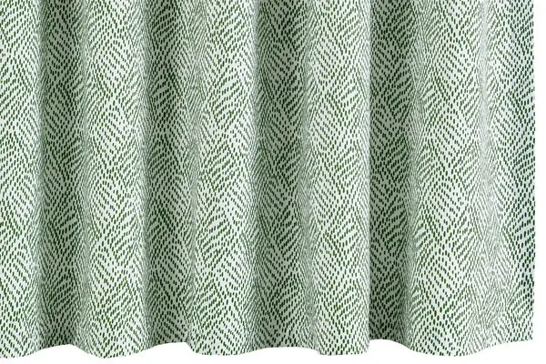 MATOUK Schumacher Duma Diamond Shower Curtain - Grass