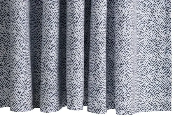 MATOUK Schumacher Duma Diamond Shower Curtain - Navy