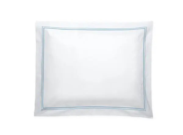 MATOUK Essex Sham With Satin Stitch Embroidery - Light