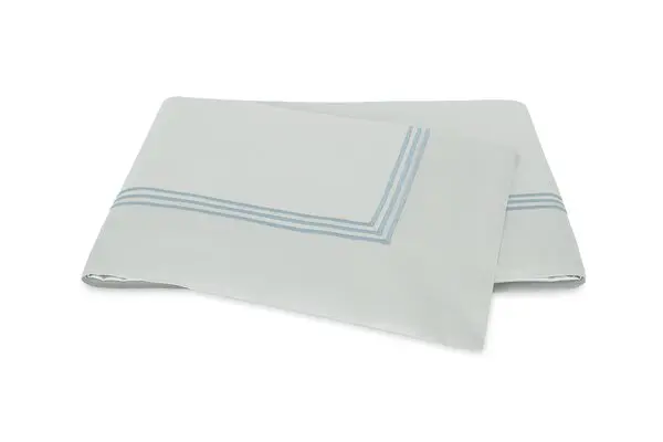 MATOUK Bel Tempo Nocturne Flat Bed Sheet - Pool