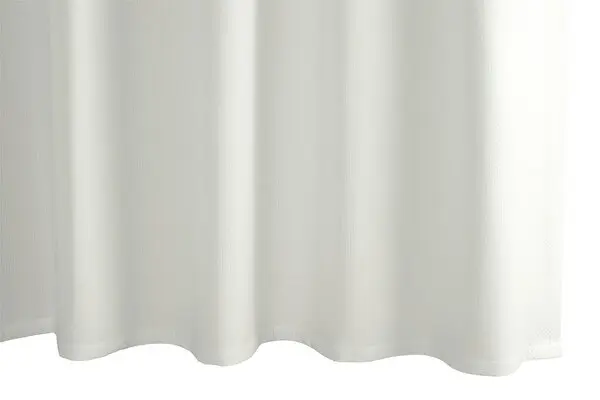 MATOUK Diamond Pique Shower Curtain - Bone