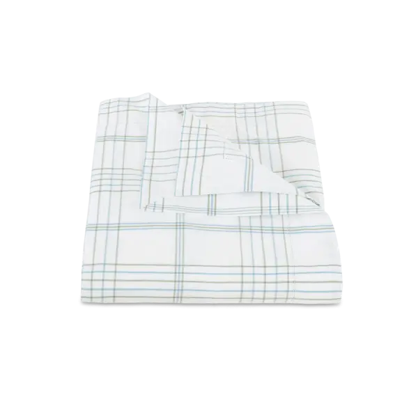 MATOUK August Plaid Duvet Cover - Percale