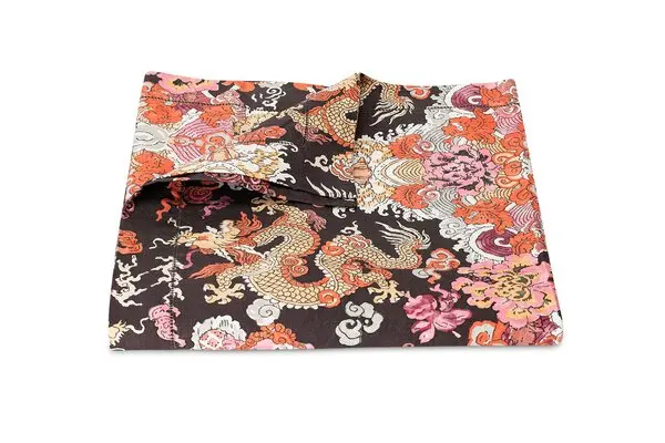 MATOUK Schumacher Magic Mountain Tablecloth - Chocolate