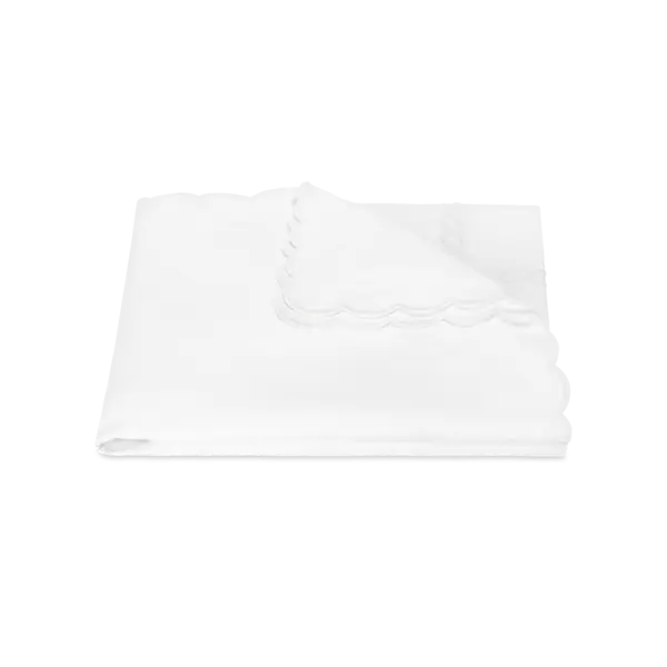 MATOUK Classic Chain Scallop Duvet Cover - Percale