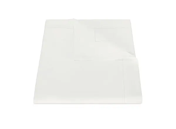 MATOUK Gatsby Hemstitch Duvet Cover - Bone